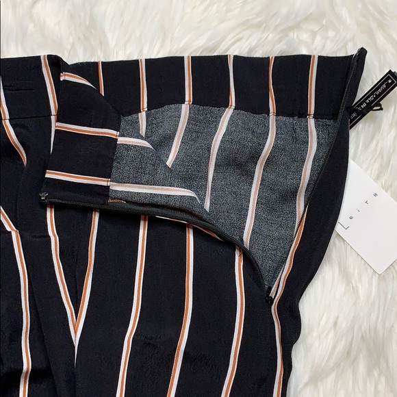 Leith | Pants & Jumpsuits | Nwt Leith Easy Cropped Pants Wide Leg Size ...